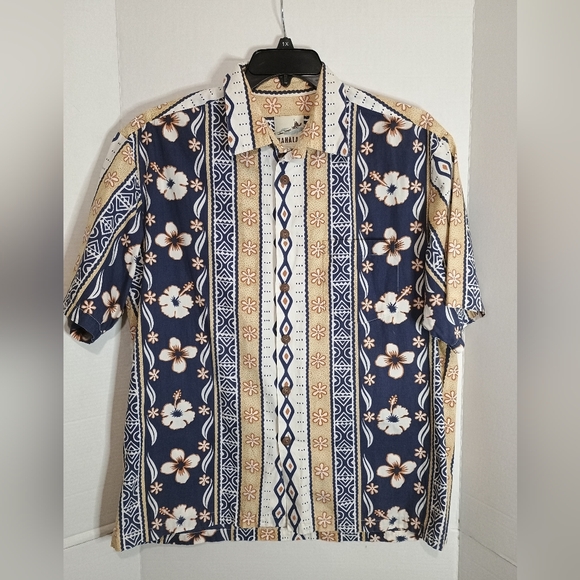 Kahala | Shirts | Vintage Kahala 936 Hawaiian Mens Blue Floral Shirt 10 ...